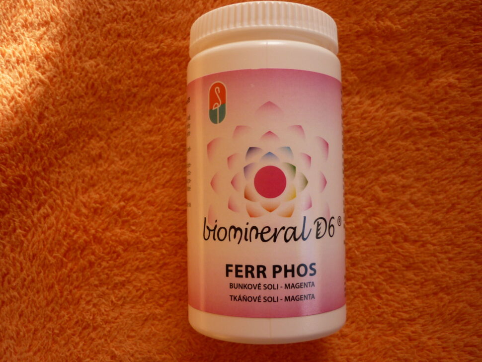 FERR PHOS (FERRUM PHOSPHORICUM) Biomineral D6 | Soňa Vycpálková ...